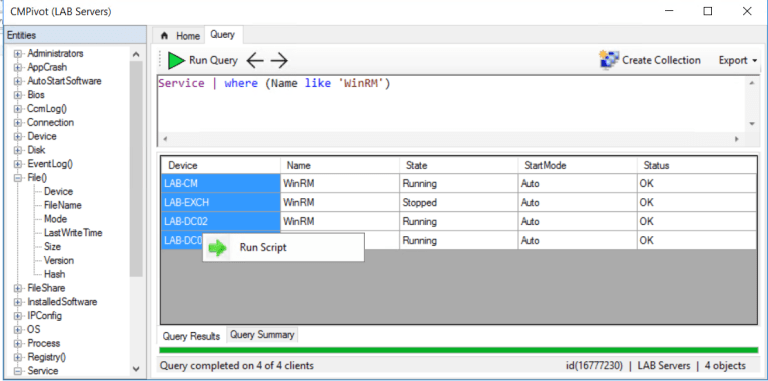 Using SCCM CMPivot – TheSleepyAdmins