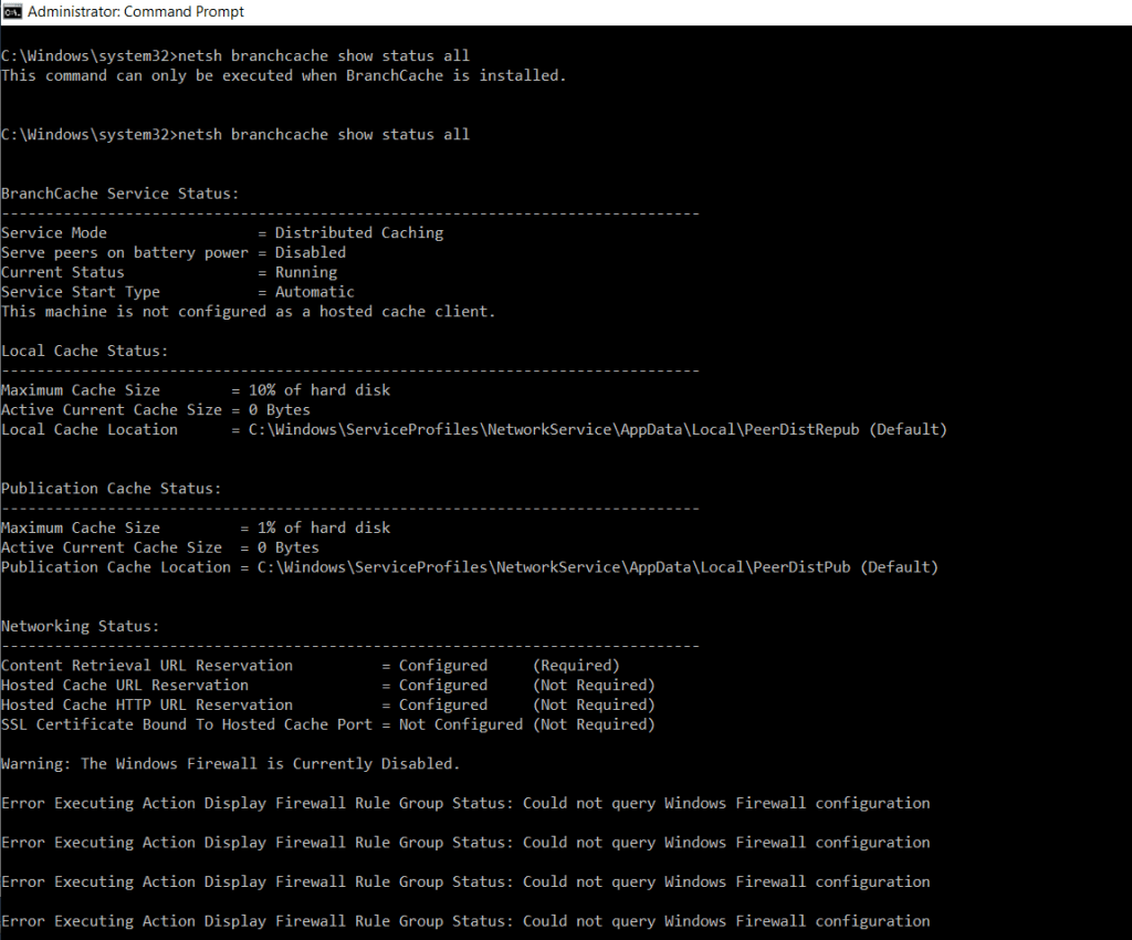 Configure Branch Cache SCCM 1810 – TheSleepyAdmins