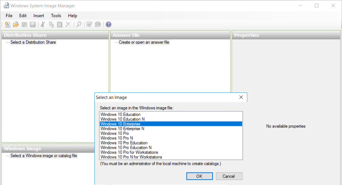 Create Windows 10 Answer file – TheSleepyAdmins