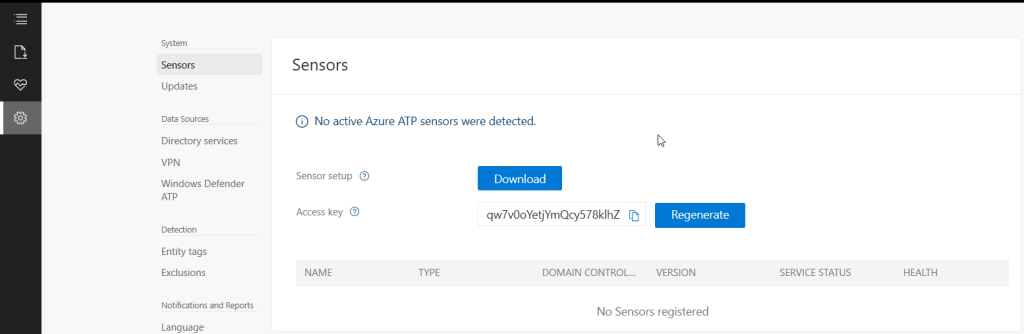 Configure Azure ATP – TheSleepyAdmins