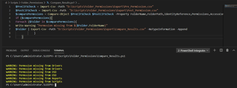 Export Folder Permission Using Powershell Thesleepyadmins 6586
