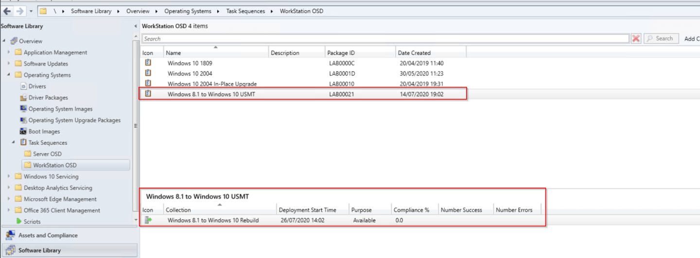 Migrating User Data Using USMT: MECM OSD Deployment – TheSleepyAdmins