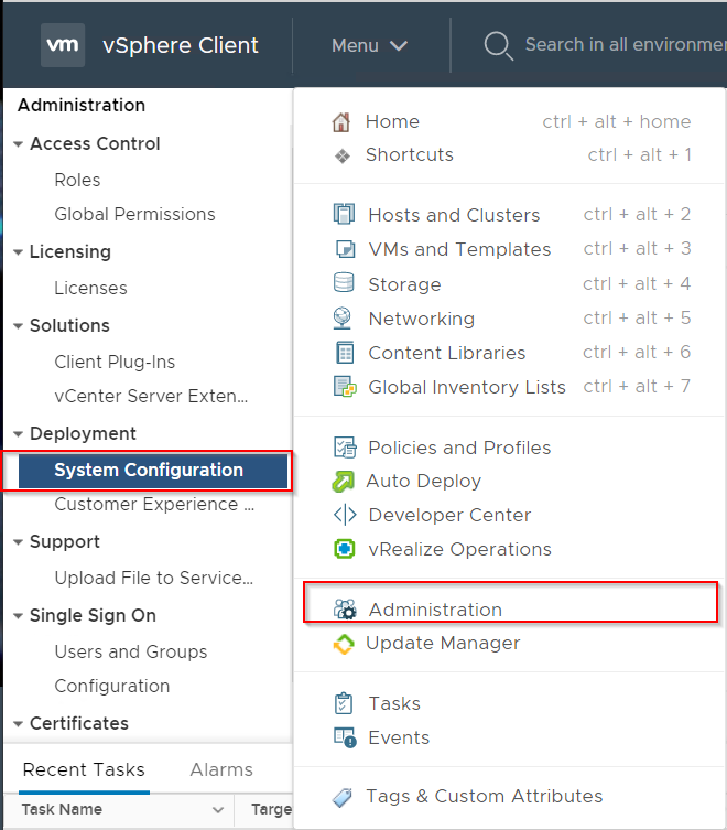 VMware 6.7 External PSC to Embedded PSC migration – TheSleepyAdmins