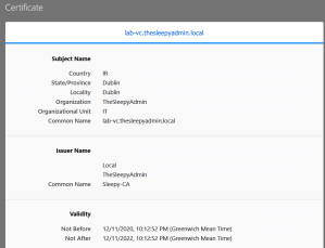 Set Custom SSL Certificate on VMware vCenter 6.7 Appliance using ...