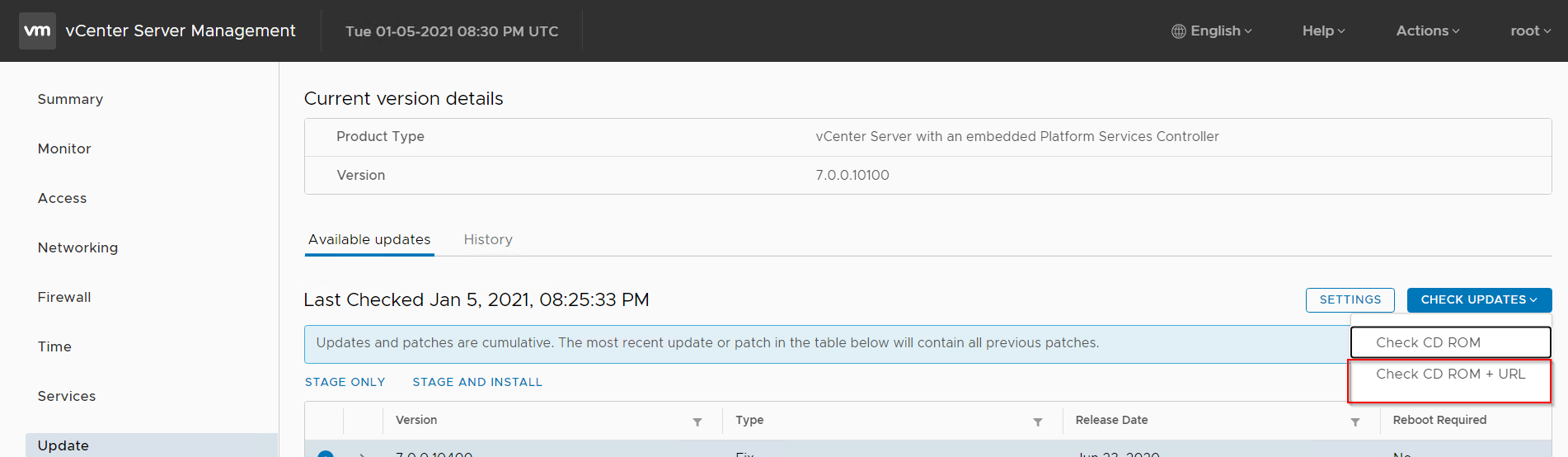 How to Update vCenter 7.0 Virtual Appliance – TheSleepyAdmins