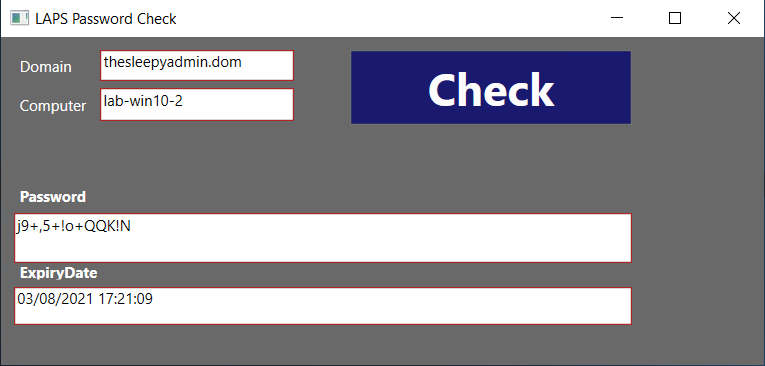 Checking LAPS Password Cross-Forest Using PowerShell – TheSleepyAdmins