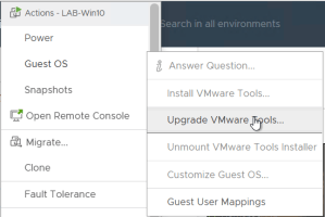 Upgrading VMware Tools Different Methods – TheSleepyAdmins