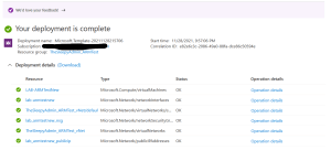 Deploying Infrastructure in Azure Using ARM Templates – TheSleepyAdmins