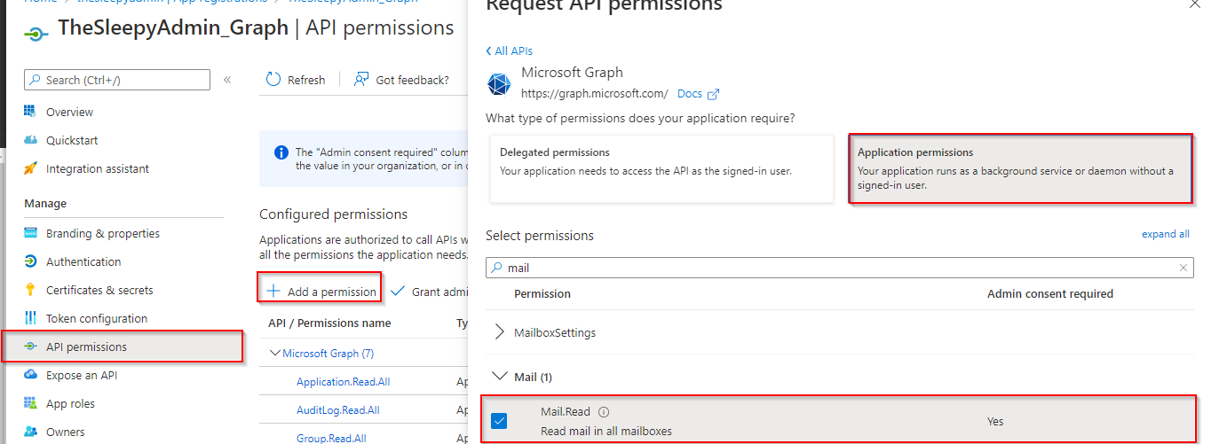 Microsoft Graph: Restrict Exchange Online Mailbox Access – TheSleepyAdmins