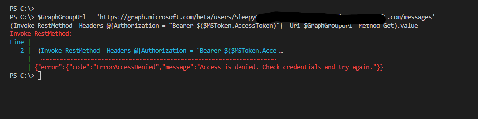 Microsoft Graph: Restrict Exchange Online Mailbox Access – TheSleepyAdmins