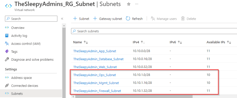Network Security Group: Restrict Access between Azure Subnets ...