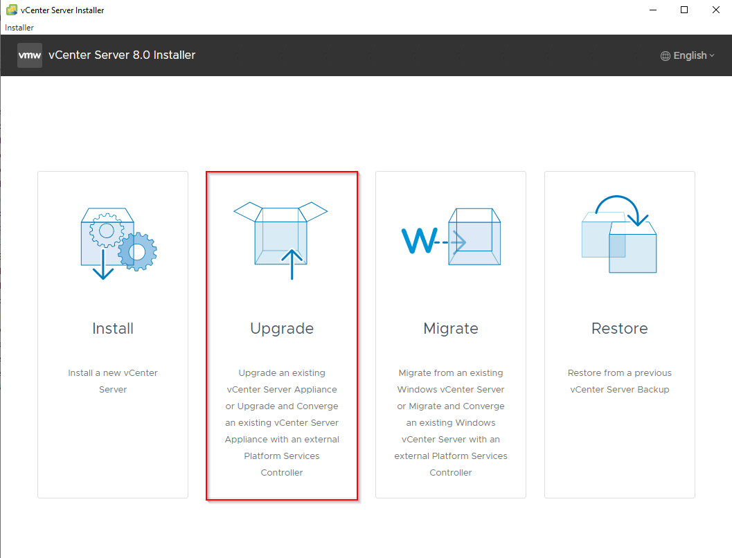 Upgrading VMware vCenter Server Appliance from 7.0 to 8.0 – TheSleepyAdmins