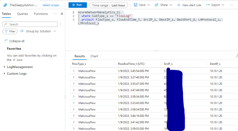 Azure Network Watcher NSG Flow Logs: Review NSG Traffic – TheSleepyAdmins