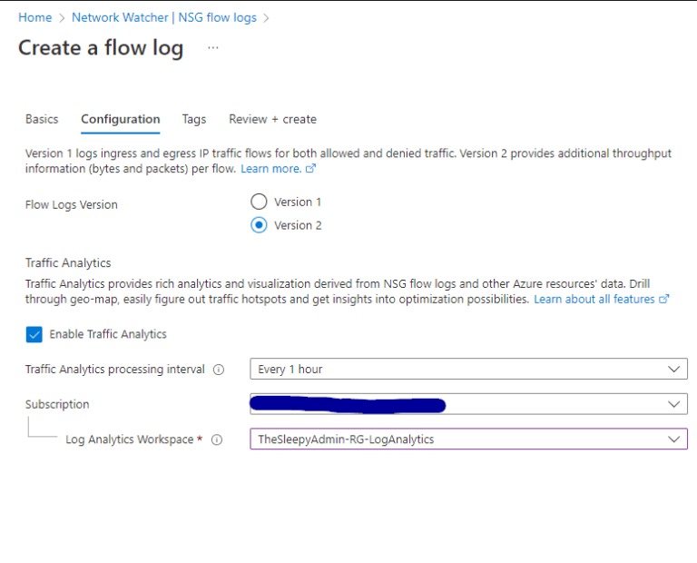 Azure Network Watcher NSG Flow Logs: Review NSG Traffic – TheSleepyAdmins