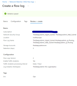 Azure Network Watcher NSG Flow Logs: Review NSG Traffic – TheSleepyAdmins