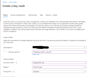 Azure Key Vault: Access With PowerShell – TheSleepyAdmins