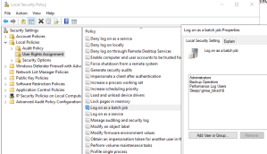 Using Group Managed Services Account with Scheduled Tasks – TheSleepyAdmins