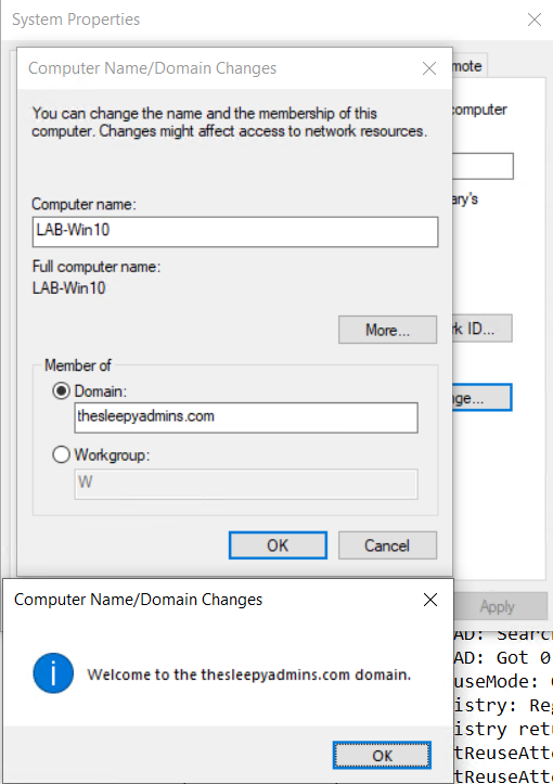 Active Directory: Computer Account Re-Use Domain Join Policy ...
