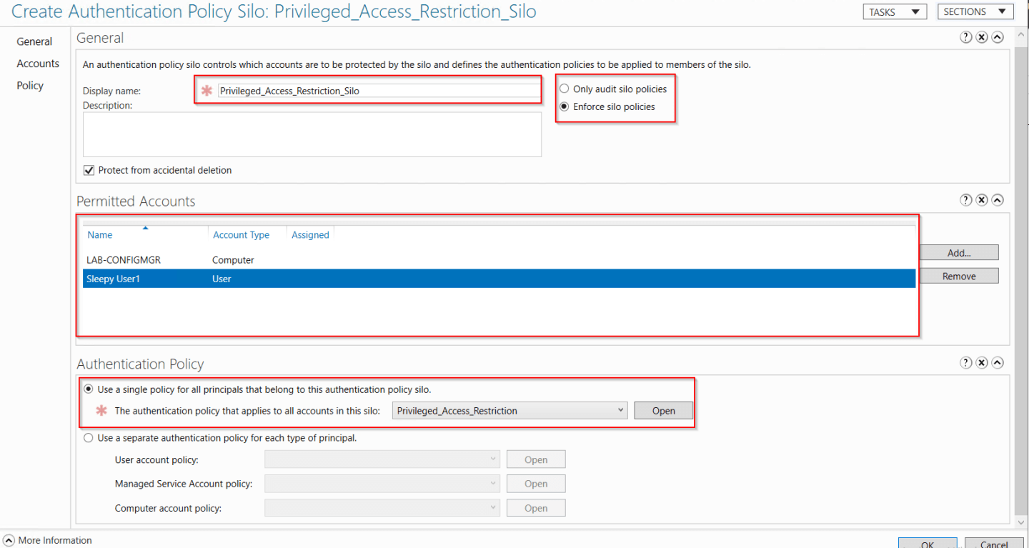 Active Directory: Authentication Policies and Authentication Policy ...