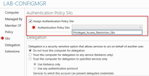 Active Directory: Authentication Policies and Authentication Policy ...