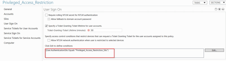 Active Directory: Authentication Policies and Authentication Policy ...