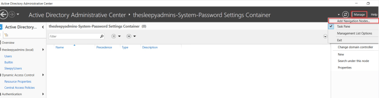 Active Directory: Fine-Grained Password Policy – TheSleepyAdmins