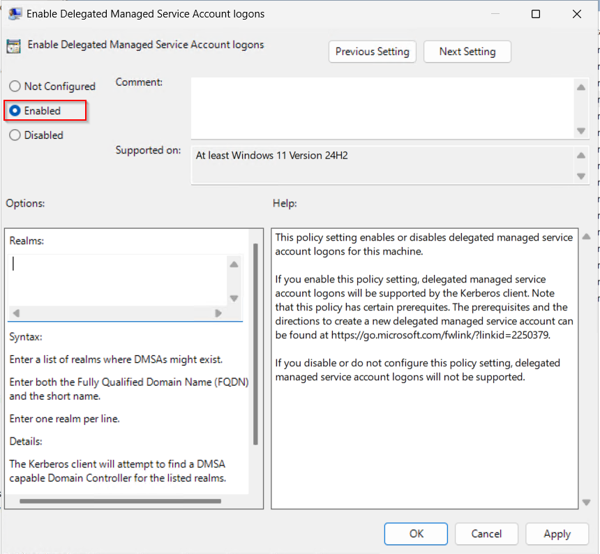 Active Directory: Delegated Managed Service Accounts – TheSleepyAdmins