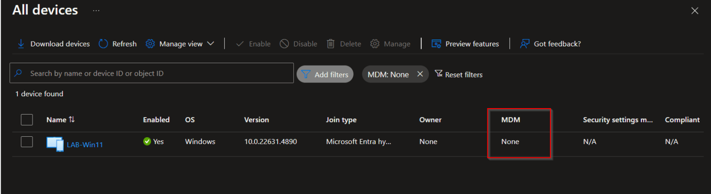 Entra Hybrid: Enroll Hybrid Joined devices to Intune using Group Policy ...