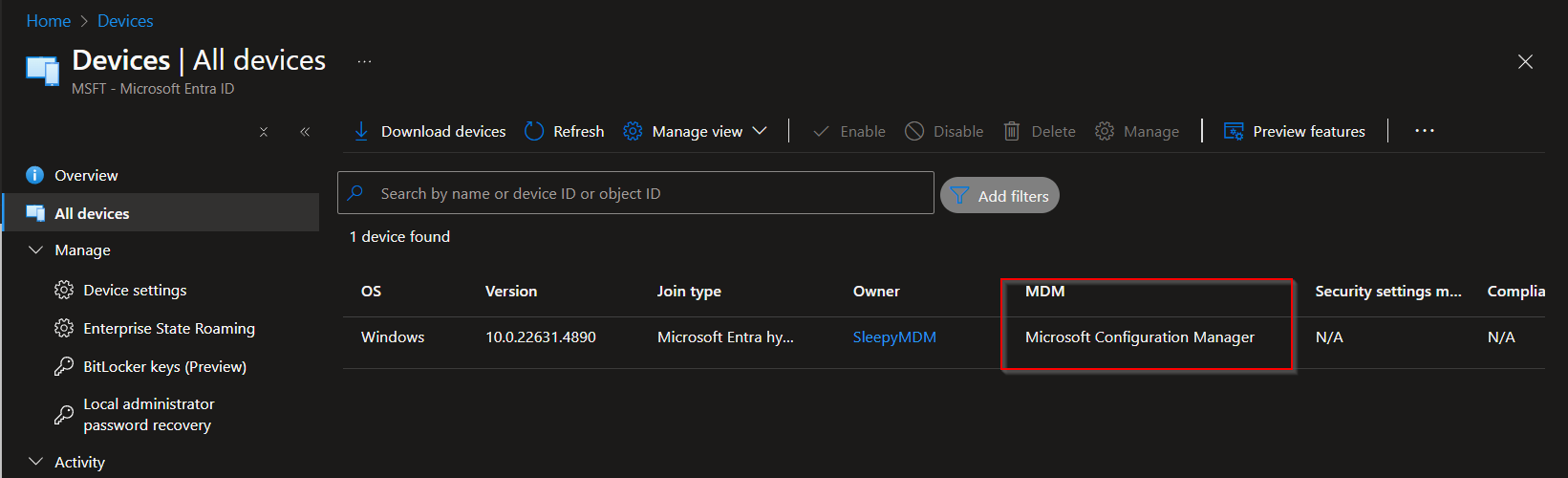 Entra Hybrid: Enroll Hybrid Joined devices to Intune using Group Policy ...