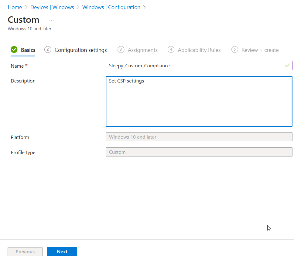 Using Microsoft Intune Custom Policies – TheSleepyAdmins
