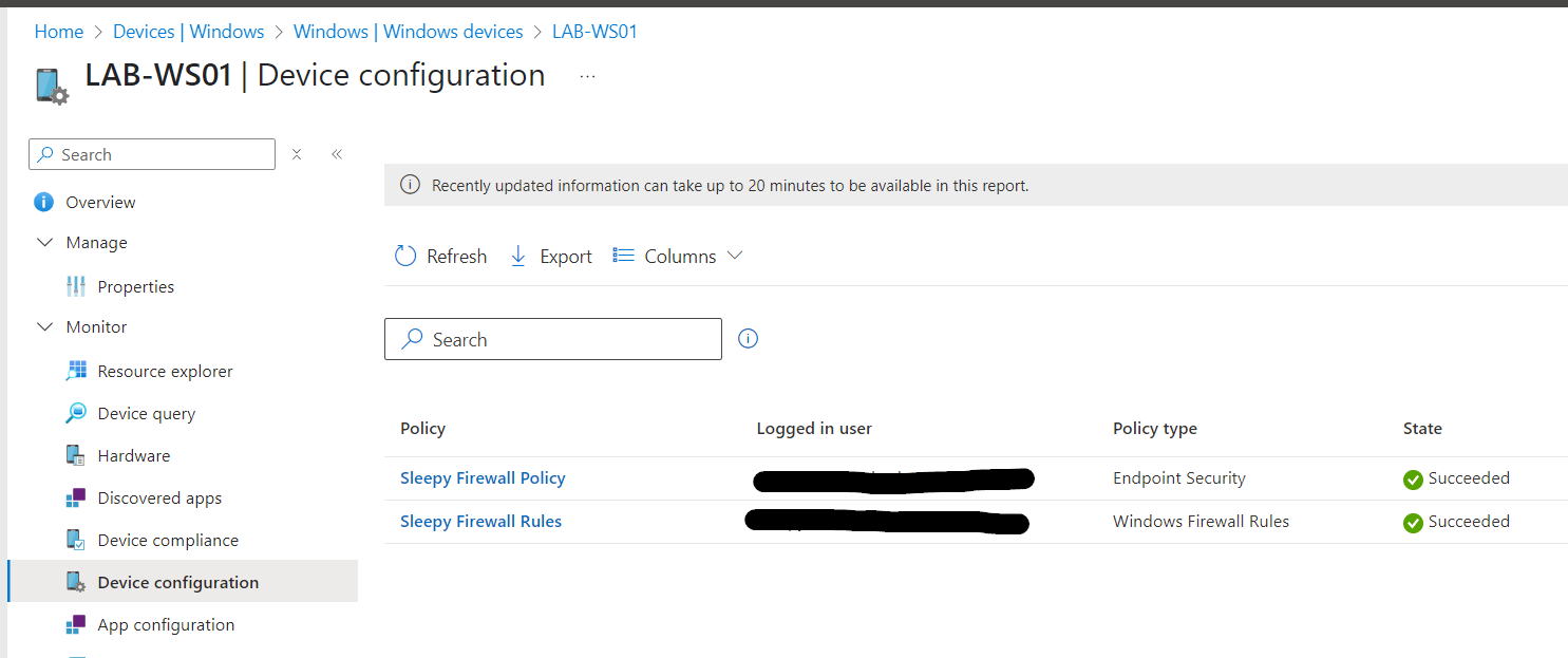 Managing Windows Defender Firewall Rules with Intune – TheSleepyAdmins